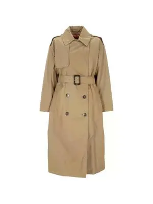 Max Mara Belted Double-breasted Trench Coat