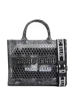 MARC ELLIS Glitter-effect Lattice Tote Bag