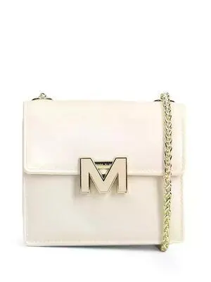MARC ELLIS Logo-plaque Chain-link Mini Bag - Neutrals