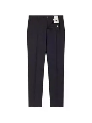 FURSAC Virgin-wool Tailored Trousers - Blue