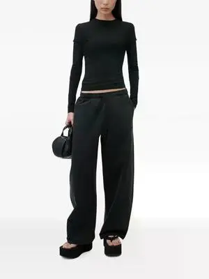 Alexander Wang Logo-embroidered Track Pants