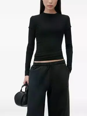 Alexander Wang Logo-embroidered Track Pants