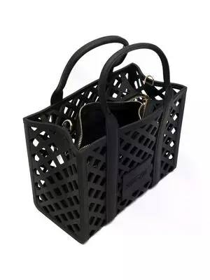 MARC ELLIS Cut-out Logo-patch Shoulder Bag