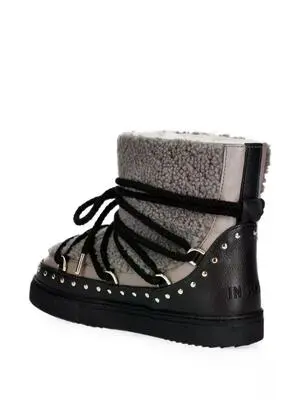 Inuikii Curly Rock Studded Ankle Boots