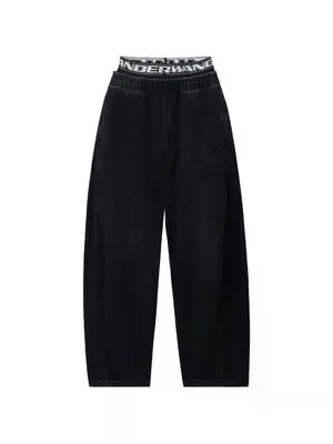 Alexander Wang Brushed Denim Sweatpants