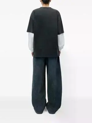 Alexander Wang Short-sleeve T-shirt With Flasher Graphic