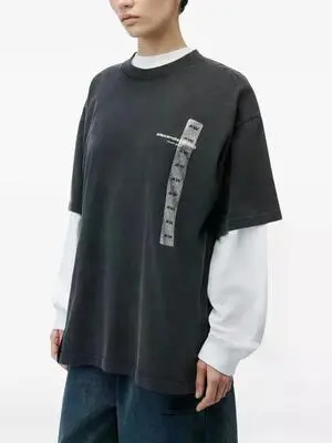 Alexander Wang Short-sleeve T-shirt With Flasher Graphic