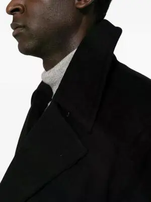 Caruso Belted Notch-lapels Coat