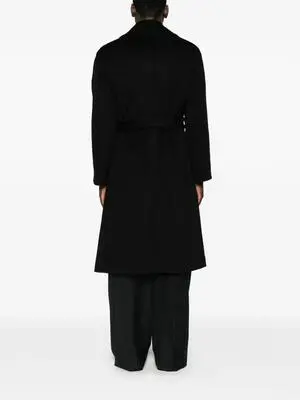 Caruso Belted Notch-lapels Coat