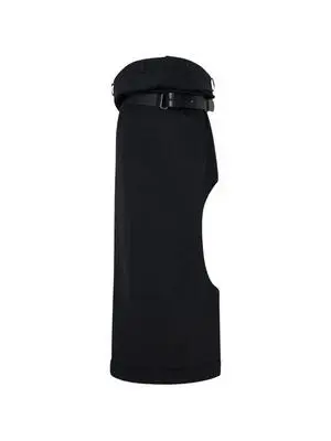 Junya Watanabe Sculptural Draped Skirt - Black