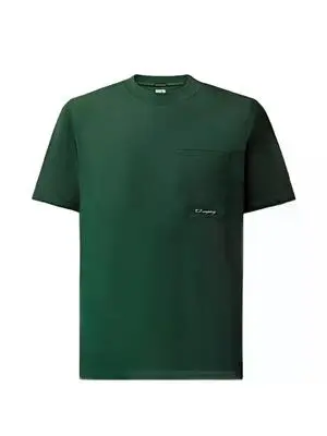 C.P. COMPANY 70/2 Mercerized Jersey Gasato Short Sleeve T-shirt - Green