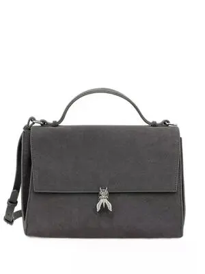 Patrizia Pepe Fly Logo-plaque Tote Bag - Grey
