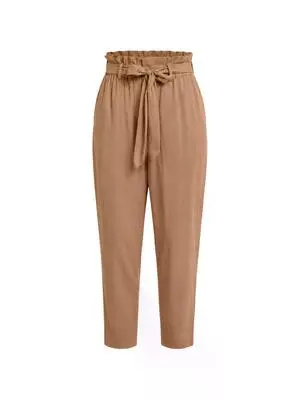 MOLLY BRACKEN Belted High-waist Trousers