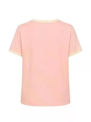 MOTHER Lil Goodie Ringer Crew Neck T-shirt