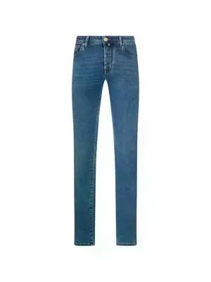 Jacob Cohen Five-pocket Slim-fit Jeans - Blue