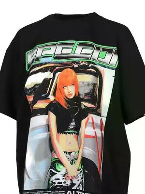 ALTER EGO X Lisa Speedi Graphic-print T-shirt