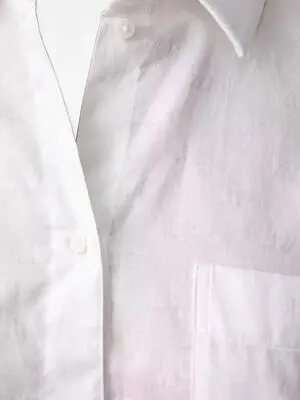 Armani Exchange Logo-jacquard Chest-pocket Shirt