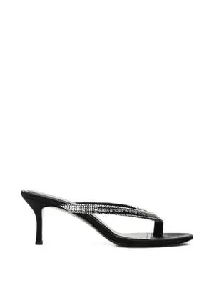 Alexander Wang Courtney Thong Logo Sandals