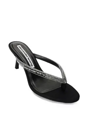 Alexander Wang Courtney Thong Logo Sandals