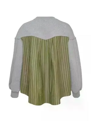 3.1 Phillip Lim Striped-panel Sweatshirt