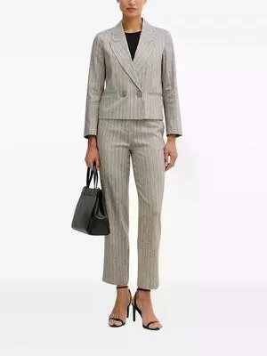 Sisley Pinstriped Tailored Trousers