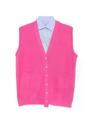 MAISON JEJIA Button-up Knit Gilet