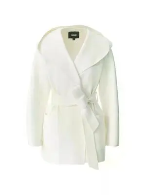 Mackage Paya Hooded Belted Coat