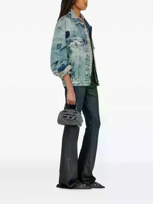 DIESEL® 1973 D-partt Coated High Waist Bootcut Jeans