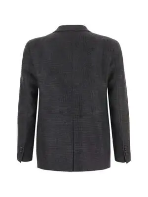 Tagliatore Houndstooth Wool Blazer