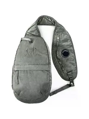 C.P. COMPANY Nylon B Lens Crossbody Bag - Grey