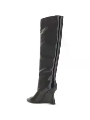 TWENTY FOURHAITCH Diadema Pointed-toe Wedge Boots