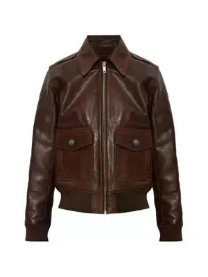 A.p.c. Short Leather Jacket