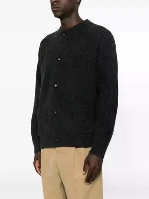 MARANT Mael Ribbed-knit Cardigan