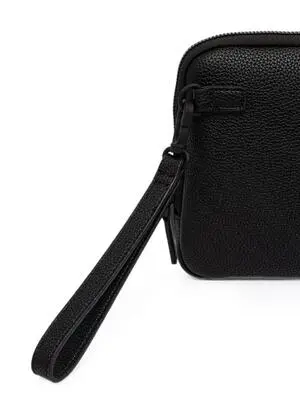 Armani Exchange Pebbled Clutch Bag