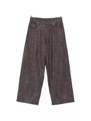 PANICALE Straight-leg Trousers - Brown