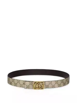 Gucci Gg Marmont Belt - Neutrals