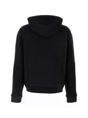 Moschino Contrast-stitch Logo-print Hoodie