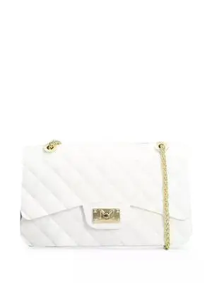 MARC ELLIS Falcon Quilted Shoulder Bag - White