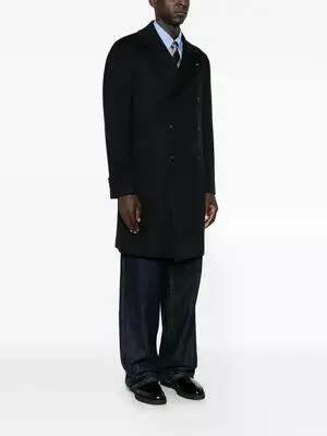 Tagliatore Arden Double-breasted Wool Coat - Black