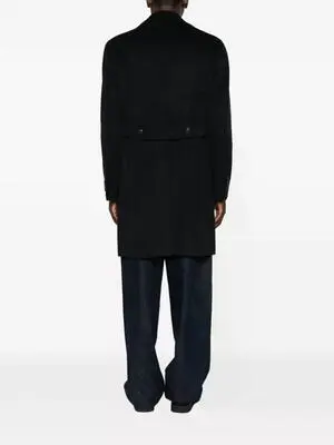 Tagliatore Arden Double-breasted Wool Coat - Black