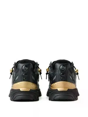 Versace Icaro Leather Sneakers