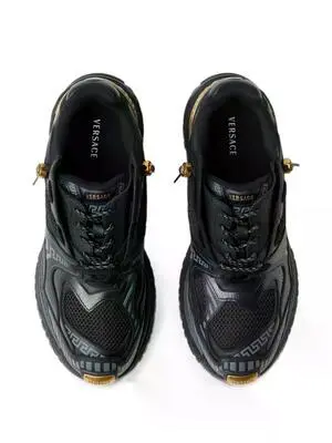 Versace Icaro Leather Sneakers