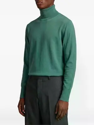 BALLANTYNE Fine-knit Cashmere Sweater - Green