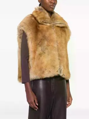EMMETI Azzurra Shearling Gilet