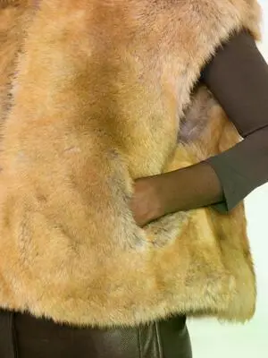 EMMETI Azzurra Shearling Gilet
