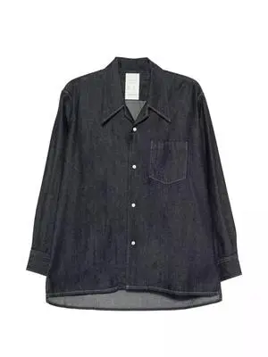 KURO Chest-pocket Denim Shirt