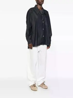 KURO Chest-pocket Denim Shirt