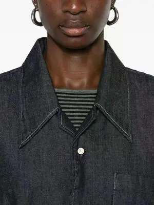 KURO Chest-pocket Denim Shirt
