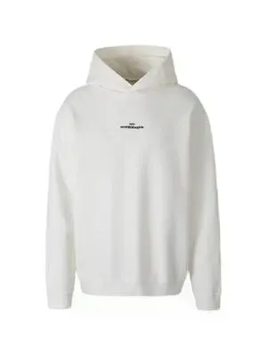 MAISON MARGIELA Logo-embroidered Hoodie