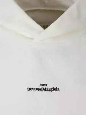 MAISON MARGIELA Logo-embroidered Hoodie